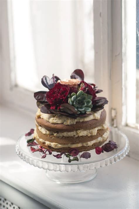 Торт с живыми цветами | Cake, Desserts, Food