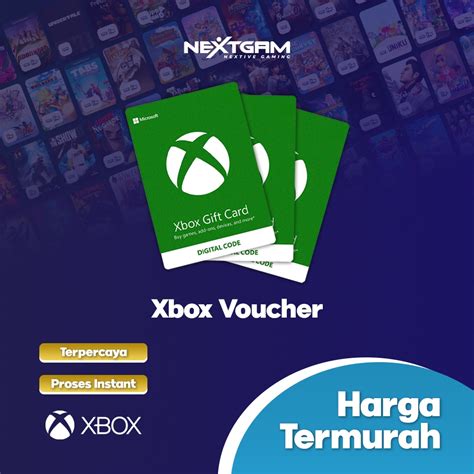 Jual Nextive Gamming T Cardgames Pass Xbox Terlengkap Dan Termurah