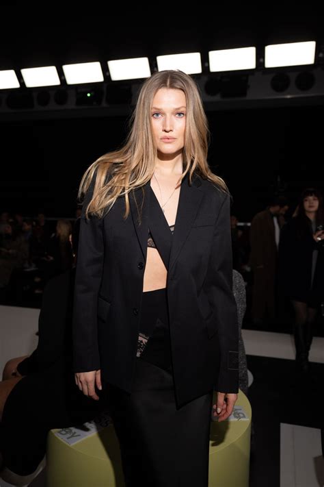 Toni Garrn At Off White Fashion Show In Paris 02292024 Hawtcelebs