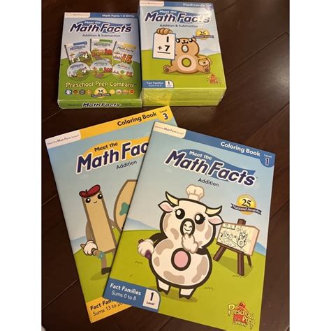 Preschool Prep Math Facts 蝦皮購物