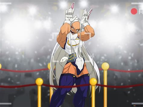 My Hero Academia Rumi Usagiyama Mirko K Wallpaper Download