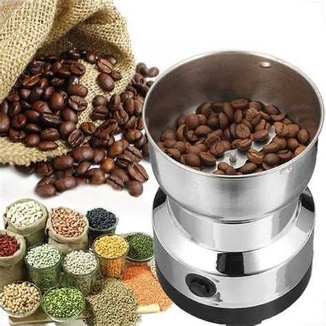 Moedor Triturador De Café Sementes Elétrico Inoxidável Bene Frete grátis