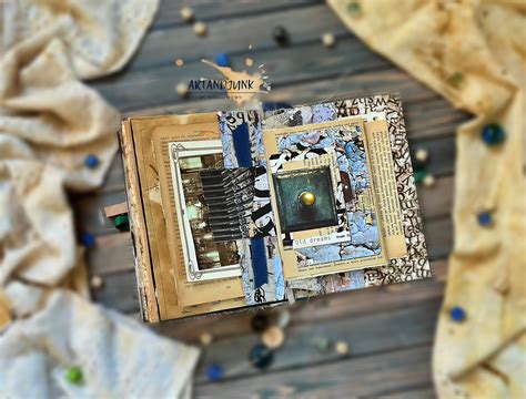 Vintage Junk Journal Old Book Pages Journal Handmade Junk Journal Etsy