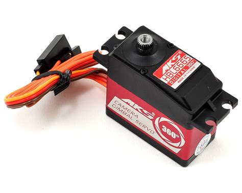 MKS Servos HBL6665 Brushless Ti Gear Continuous Rotation Digital Servo High Voltage MKS