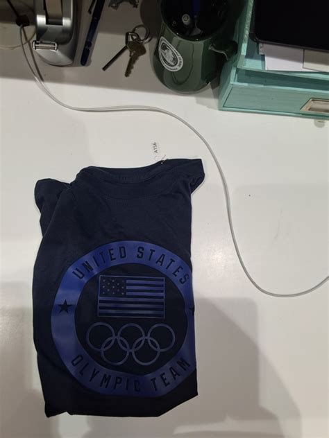 Terry Stiener Usa Olympic Team Shirt Nike A1560 Ehive