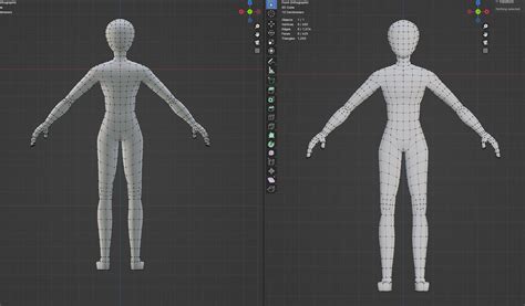 Character Topology Feedback Rblender