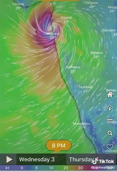 चक्री वादळ Map Youtube