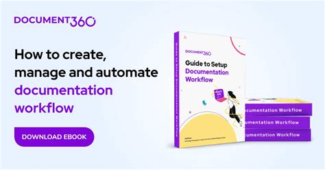 Document360 On Linkedin Guide To Setup Documentation Workflow