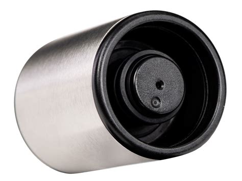 Вакуумная пробка для вина Aragon под нанесение цвет серебристый материал нержавеющая сталь K