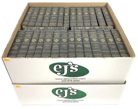 Lot 50pc The Harvard Classics Books Collier