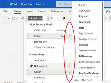 How To Use The New Font Picker In Microsoft Word For The Web Techrepublic