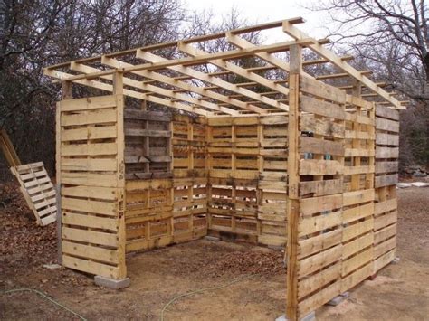 Diy Pallet Shed Pallet Shed Pallet Shed Plans Pallet Building