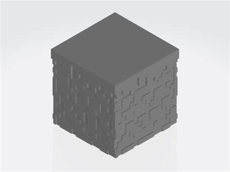 Stl File Minecraft Grass・3d Printable Model To Download・cults