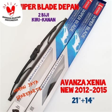 Jual Wiper Set Avanza Xenia New Veloz Grand DEPAN DENSO TOURNAMENT ORIGINAL Kota Surabaya
