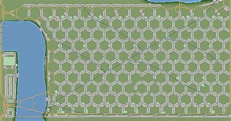 Hexagonal Street Grid Holy City Imgur