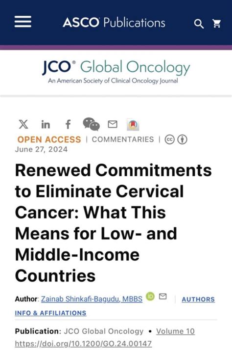 Runcie C W Chidebe Tangible Progress Hinges On Addressing The Realities Faced By Lmics Oncodaily