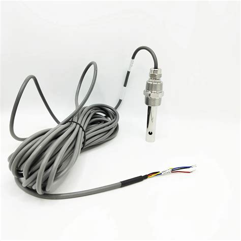 High Temperature Stainless Steel Conductivity Sensor Measurement Range 0 1 1000us Cm