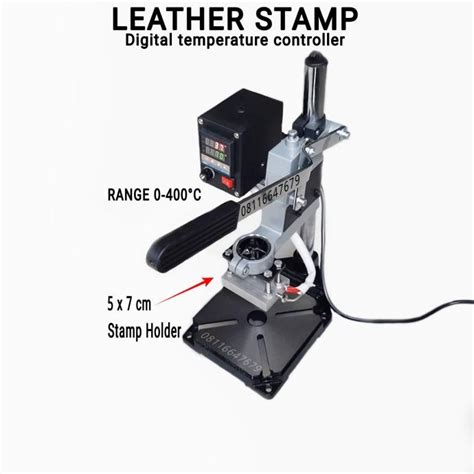 Jual Mesin Emboss Mini Hot Stamping Foil Dan Kulit Leather Shopee