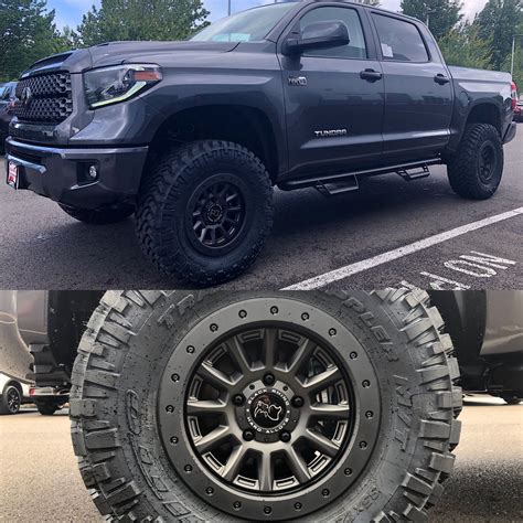 2019 Toyota Tundra With 18 Inch Black Rhino Dugger Wheels Toyota
