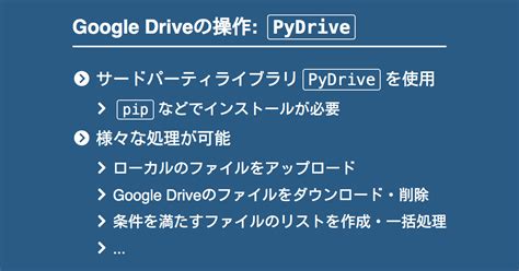 Python Pydrive Google Drive Note Nkmk Me