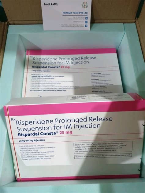 Risperdal Consta 25 Mg Injection At ₹ 4000box Antipsychotic Medicine In Mumbai Id