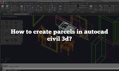 How To Create Parcels In Autocad Civil 3d