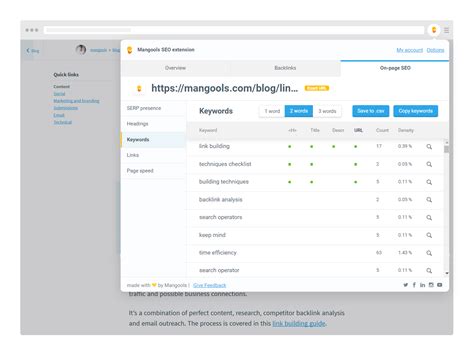 Browser Seo Extension For Chrome And Firefox Mangools
