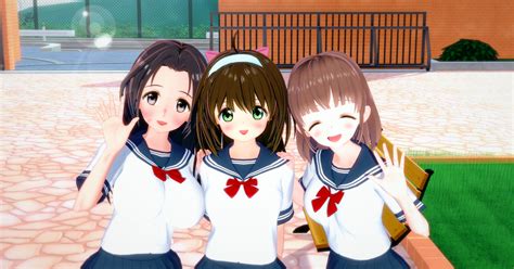 Illusion 校庭で撮影のシーン Reyのイラスト Pixiv