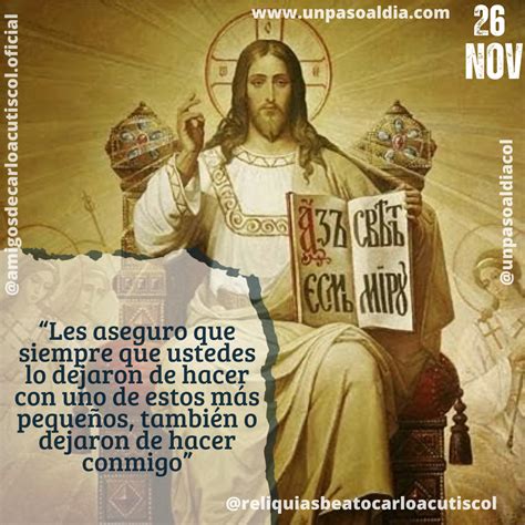 Liturgia De Las Horas Y Reflexión Al Evangelio Domingo 26 De Noviembre