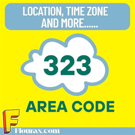 323 Area Code Location Time Zone Phone Area 323