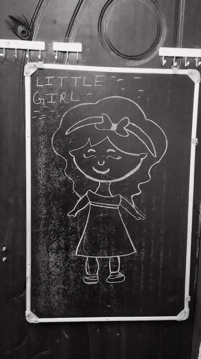 लिटिल गर्ल ड्राइंग स्टेप Youtube