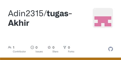 Github Adin2315tugas Akhir