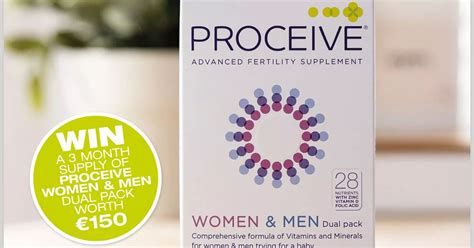 WIN: Three month supply of Proceive Women & Men dual pack worth €150 ...