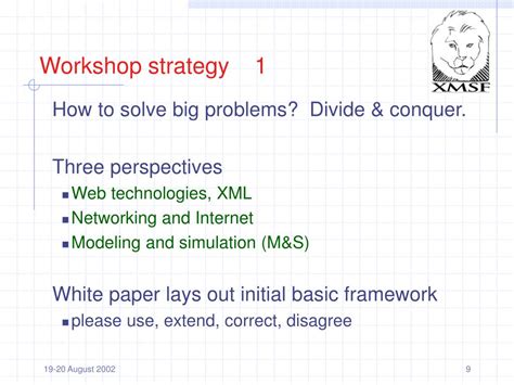ppt technical challenges workshop extensible modeling and simulation
