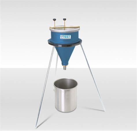 Grout Flow Cone Test Sets Measur Materials Testing Equipment