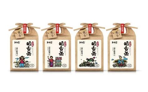 大米礼盒包装设计太精致了舍不得吃系列 品牌新闻 大连壹鸣设计 大连一鸣设计 大连优秀设计公司