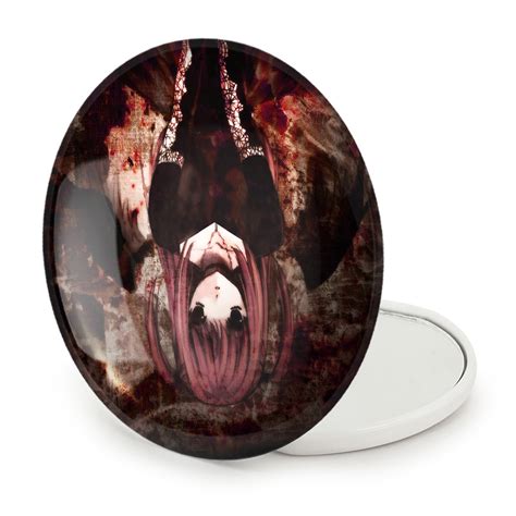 قیمت و خرید آینه جیبی خندالو طرح میسا آمانه انیمه دفترچه مرگ Death Note مدل تاشو کد 11295