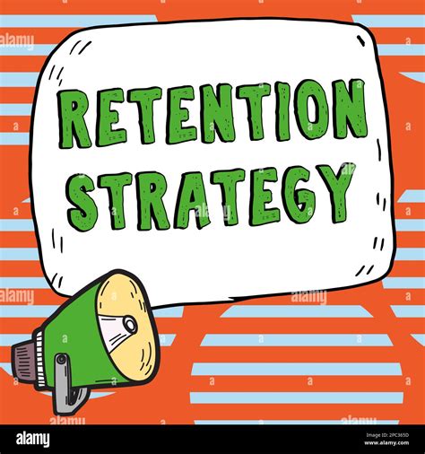 Writing Displaying Text Retention Strategy Word Written On Activities To Reduce Employee