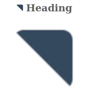 Css Shapes Css Rounded Corner Of Right Angled Triangle Stack Overflow