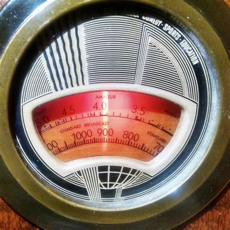 Philco 37 61 Analog Clock Scale