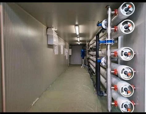 Container Type Reverse Osmosis System Sea Water Treatment Sea Water