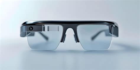 Smart Glasses Being Demonstrated Up Close Concept Smart Glasses
