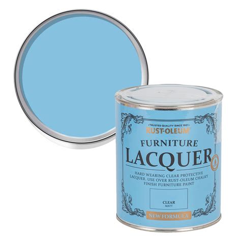 Rust Oleum Clear Furniture Lacquer Paint Ml Wilko