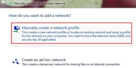 How To Add A Wireless Network Profile In Windows TP Link