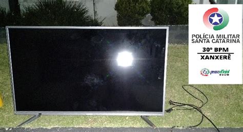 Jovem é Preso Ao Ser Flagrado Fugindo Com Tv Roubada Em Xanxerê Clicrdc