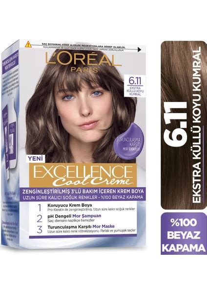 L'Oréal Paris L’Oréal Paris Excellence Cool Creme SaçBoyası Fiyatı