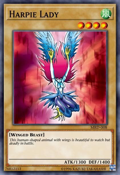Harpie Lady Yu Gi Oh Cards Out Of Games