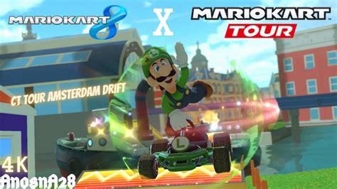 Mario Kart 8 Ct Amsterdam Drift From Mario Kart Tour 4k Youtube