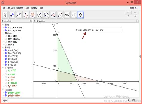 Tutorial Menyelesaikan Program Linear Menggunakan Geogebra ~ Media Pembelajaran Matematika Tutorial Menyelesaikan Program Linear Menggunakan Geogebra ~ Media Pembelajaran Matematika