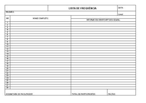 Modelo De Frequência Pdf